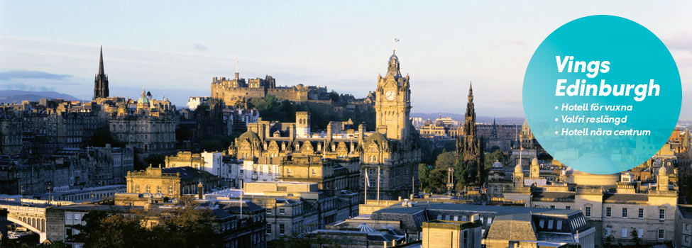 Resor till Edinburgh med flyg och hotell - Ving