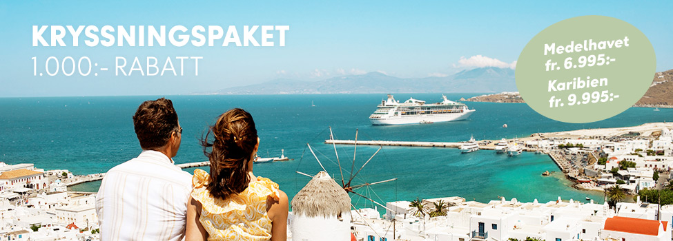 Åk på kryssning med Ving